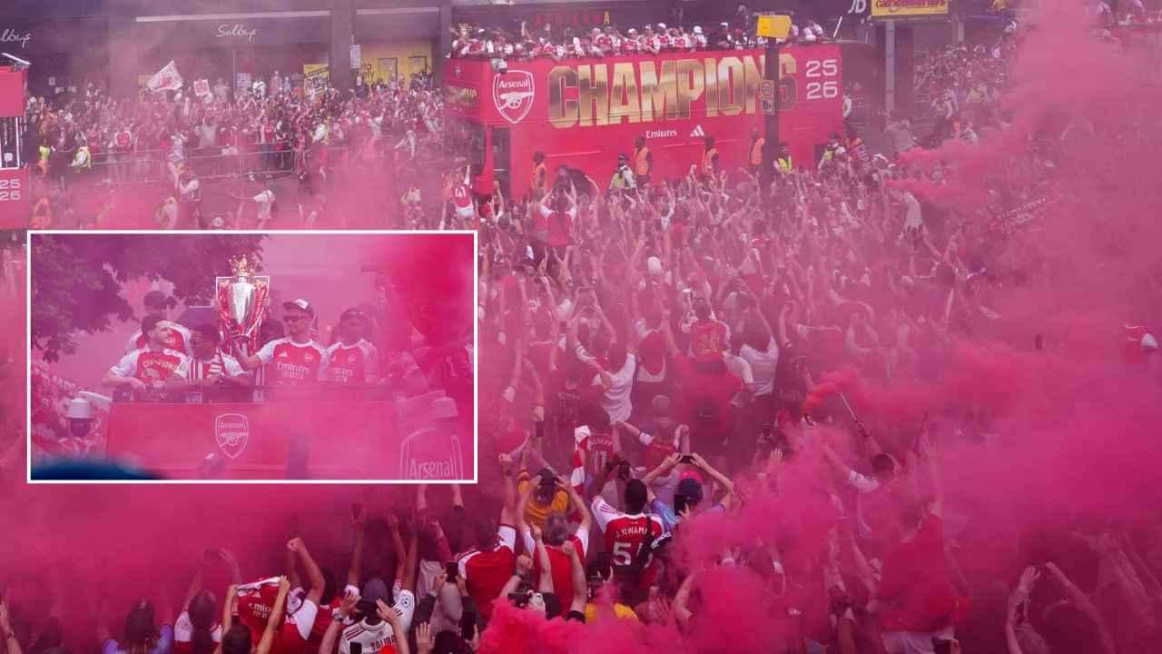 Six Stabbed, Police Attacked After Arsenal Title Celebration Ends in ...